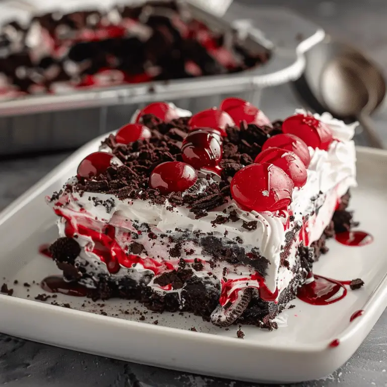 Quick and Delicious Black Forest Oreo Dessert Recipe