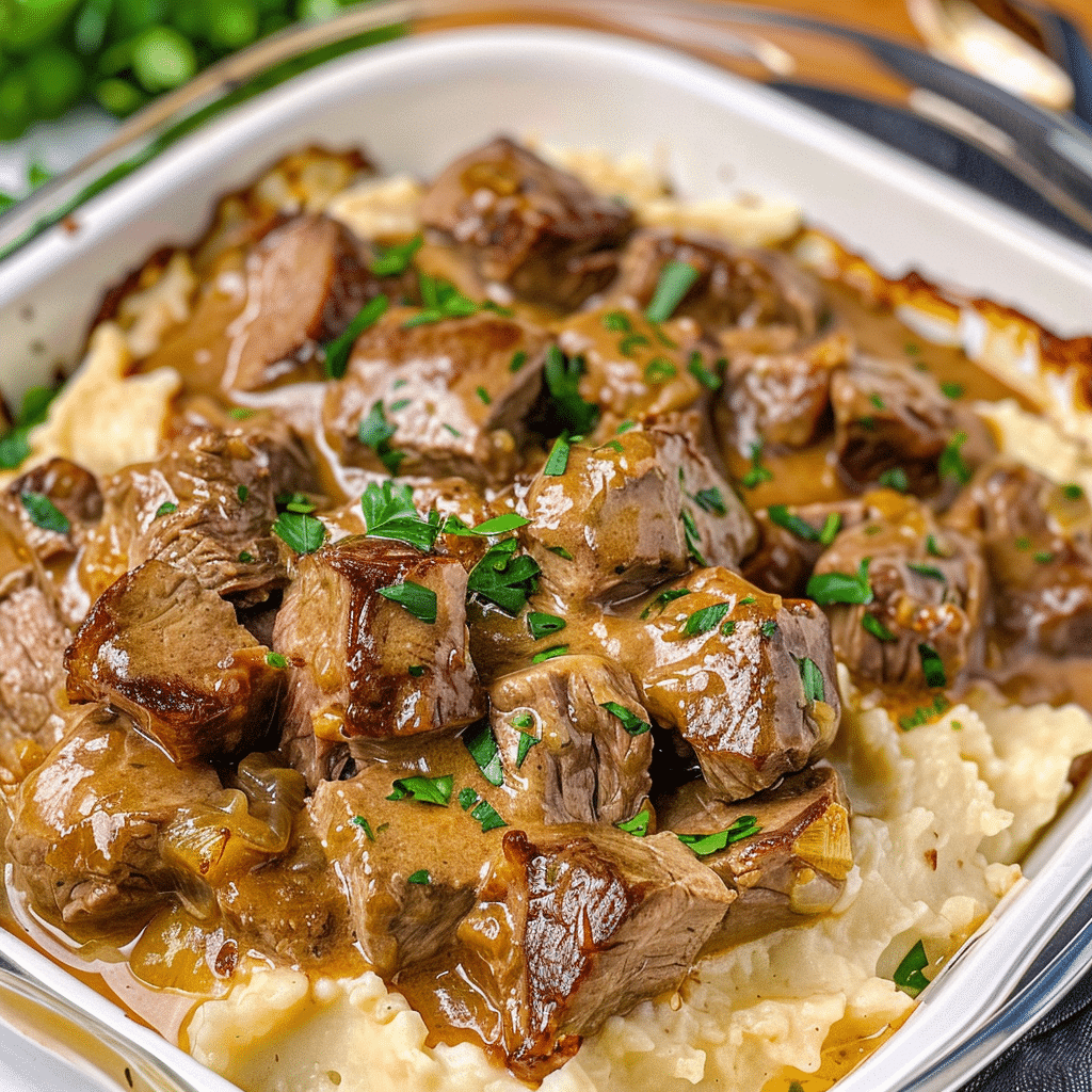 Quick And Simple Slow Cooked Steak Diane Casserole Quick And Simple Slow Cooked Steak Diane Casserole