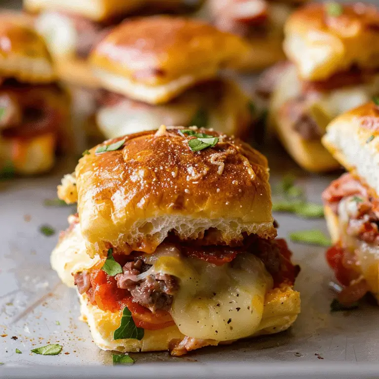 How to Make Hot Italian Sliders at Home
