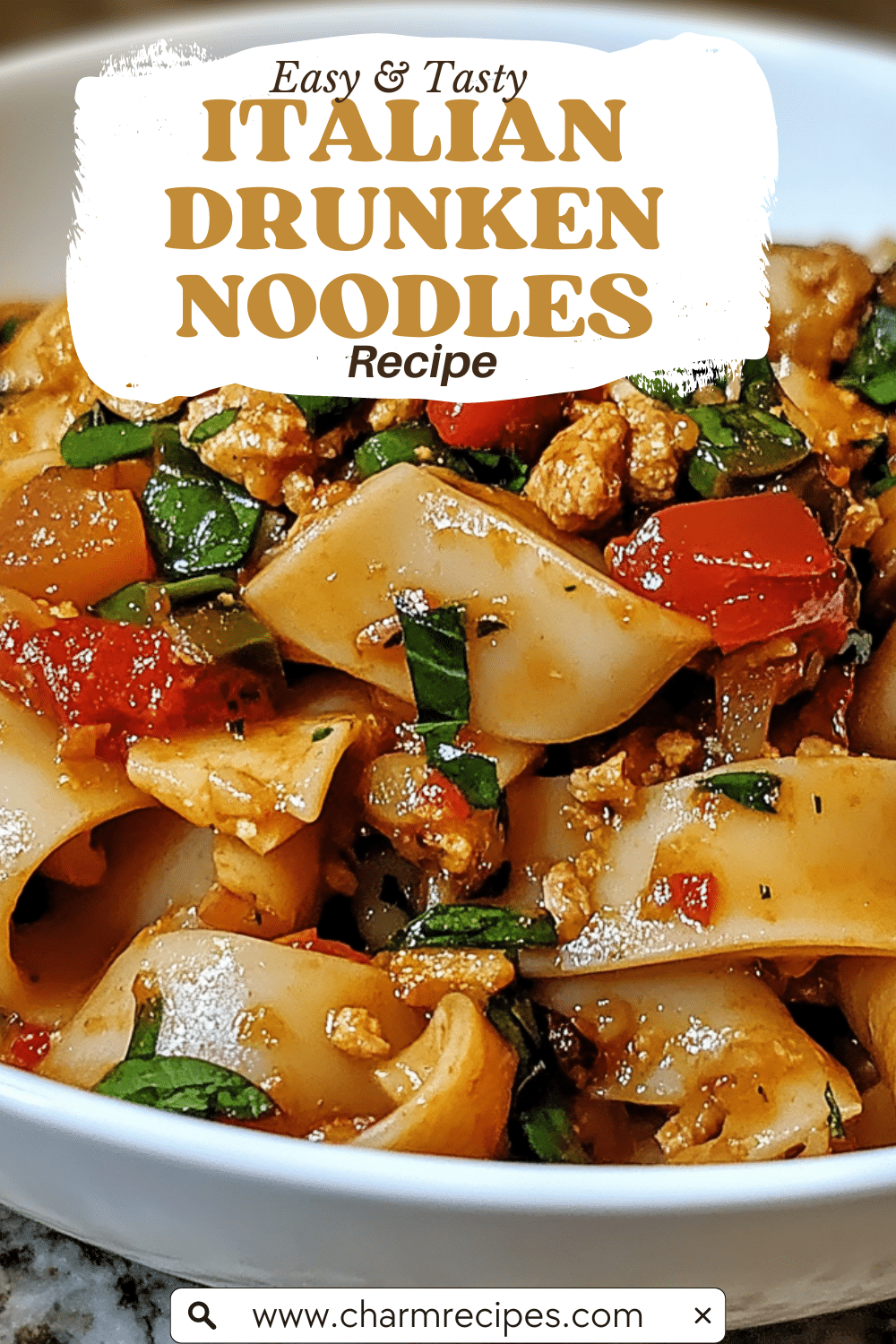 How to Make Italian Drunken Noodles at Home