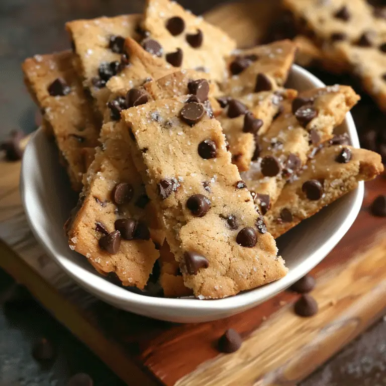How to Make Delicious Chocolate Chip Cookie Dippers