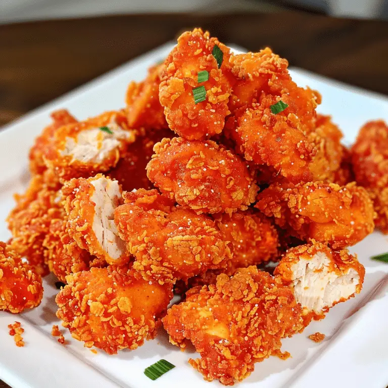 How to Make Hot Cheeto Chicken Bites