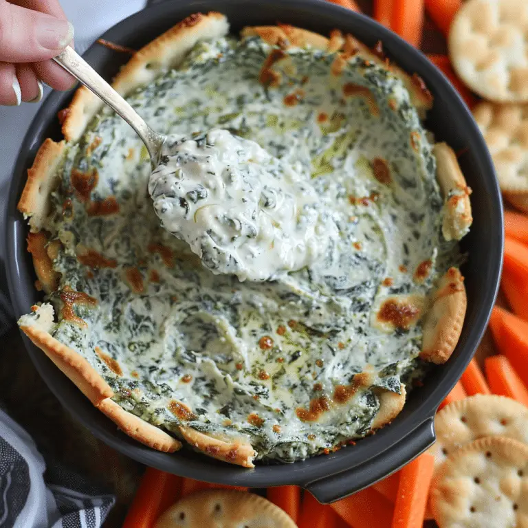 How to Make Ranch Spinach Dip
