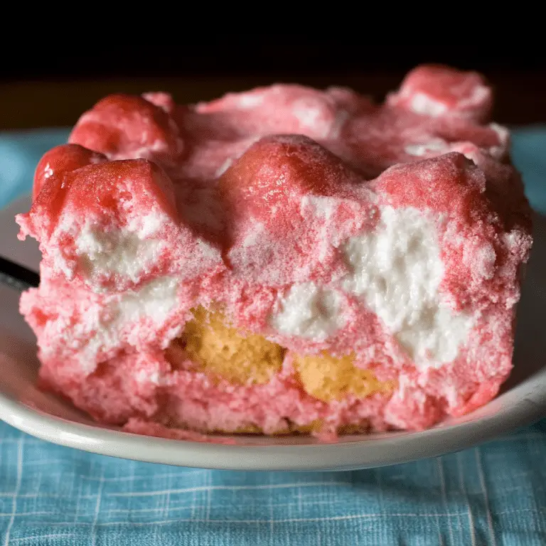 Strawberry Jello Angel Food Cake Recipe