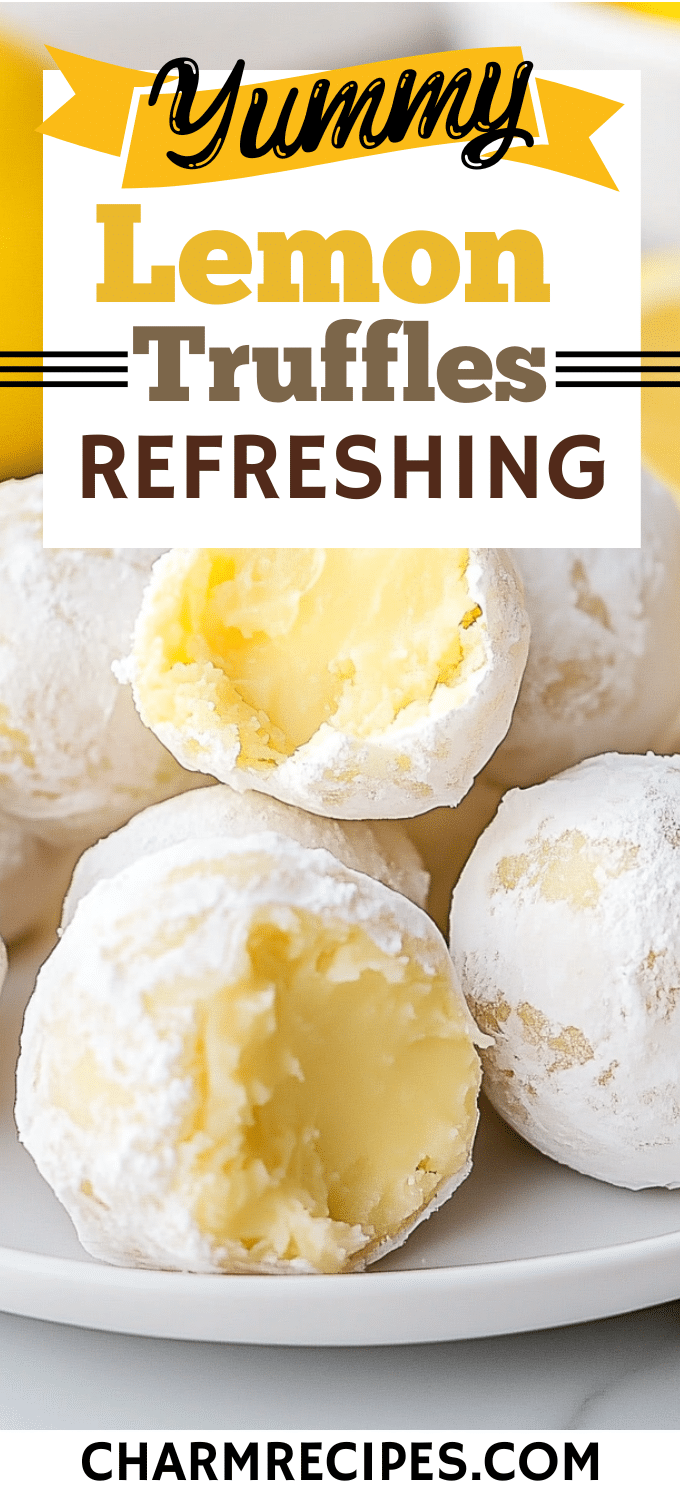 Lemon Truffles