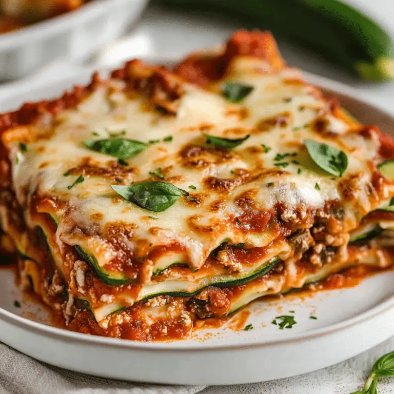 Zucchini Lasagna