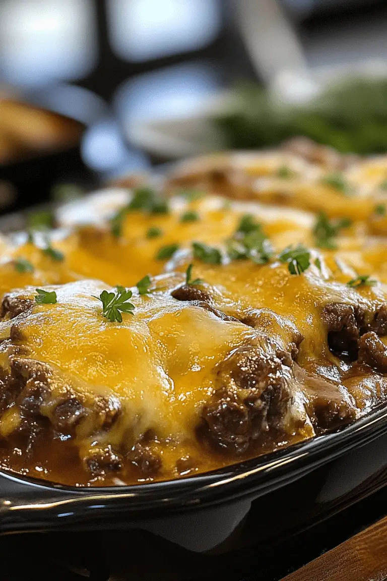 Amish Hamburger Steak Bake