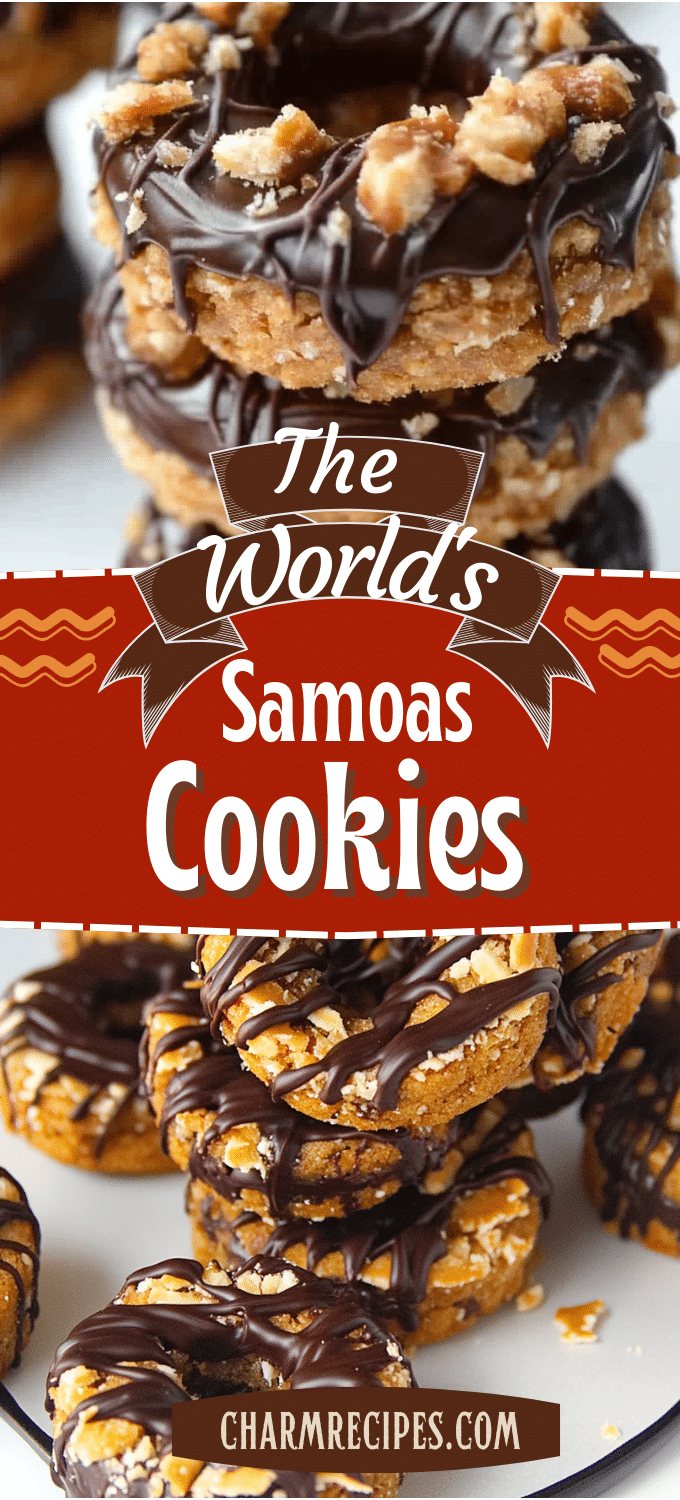 Easy Homemade Samoas Cookies