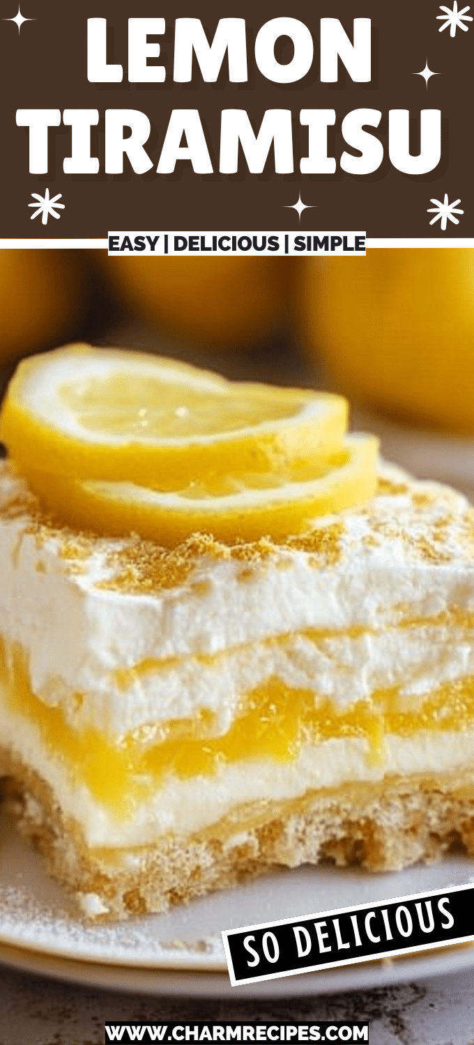 LEMON TIRAMISU