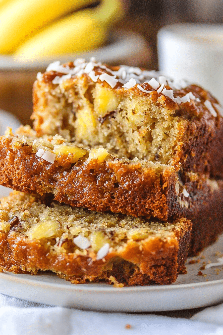 Hawaiian Banana Bread Hawaiian Banana Bread
