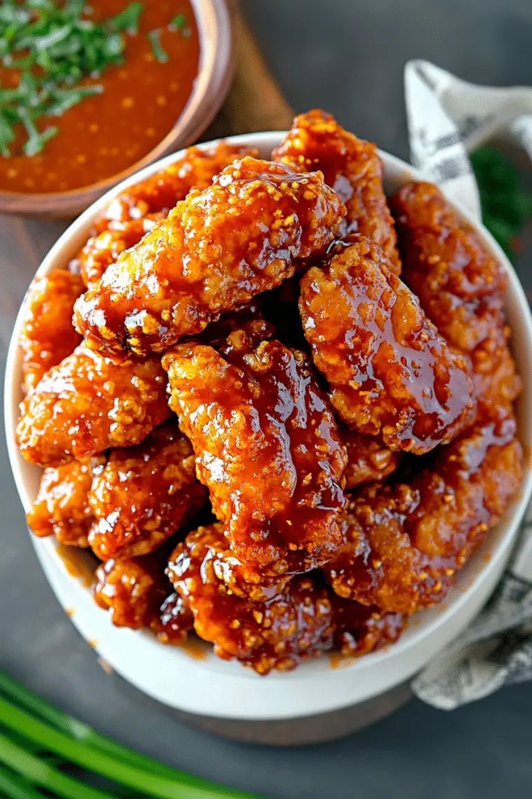 Sticky Chicken Tenders