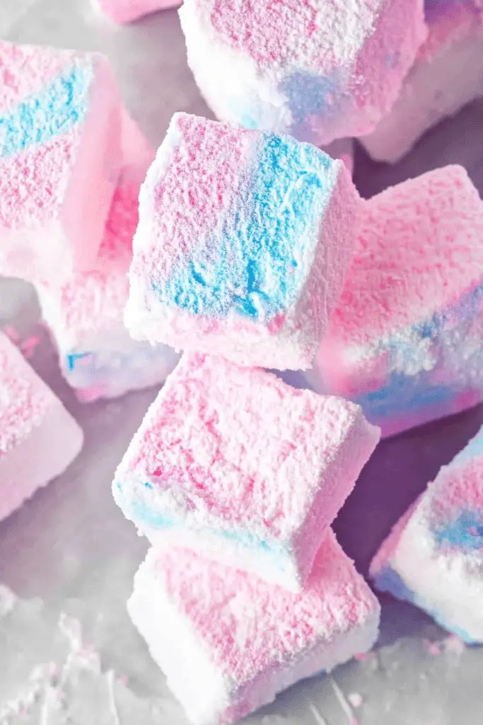 Cotton Candy Marshmallows