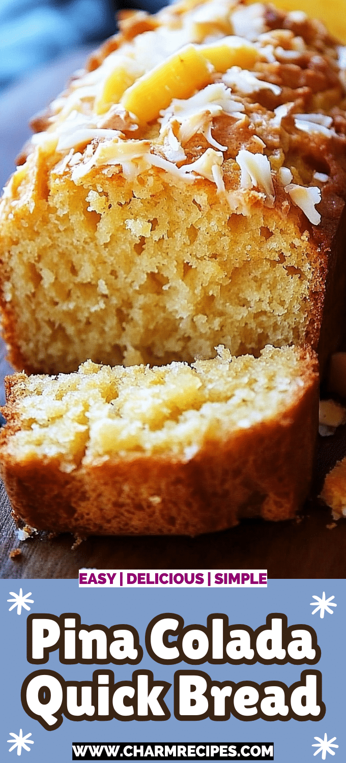 Pina Colada Quick Bread