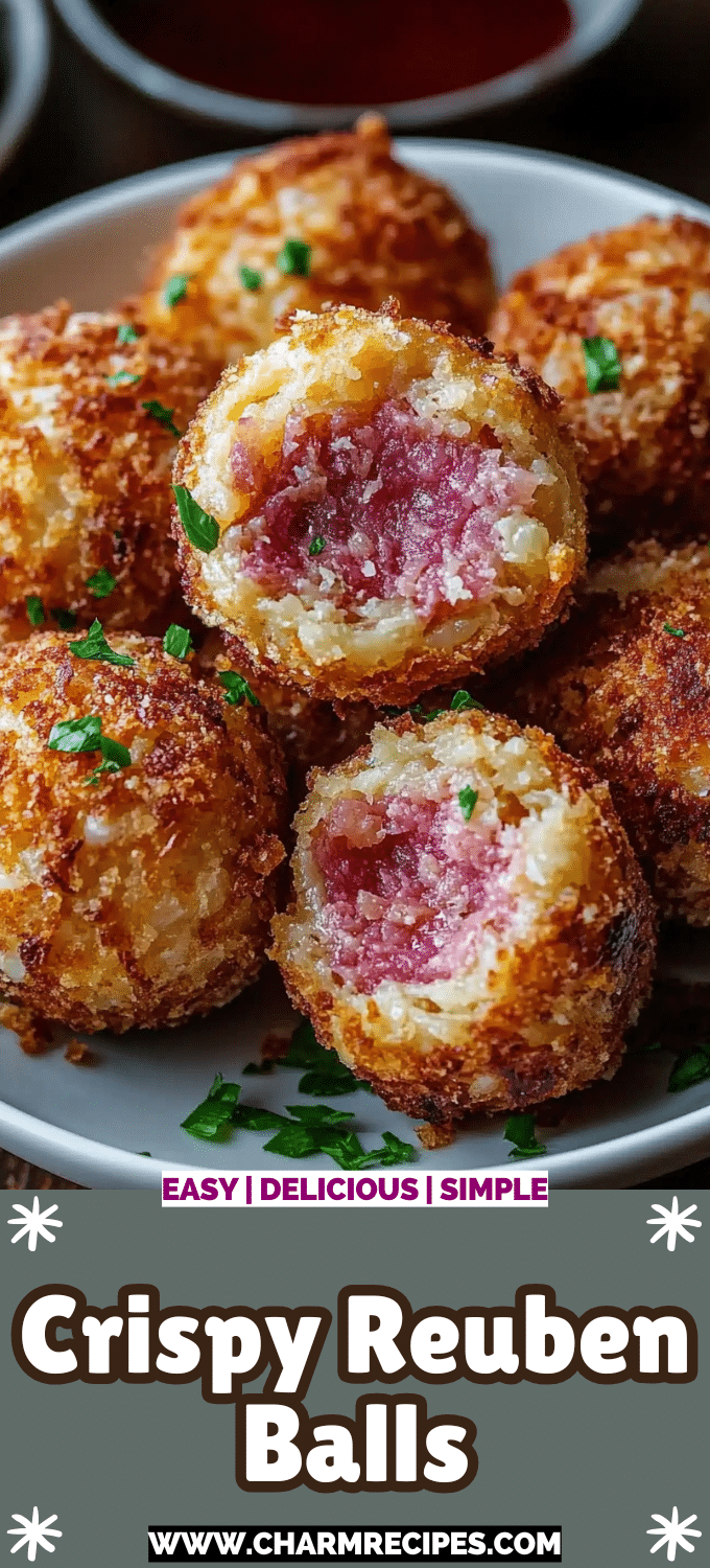 Crispy Reuben Balls