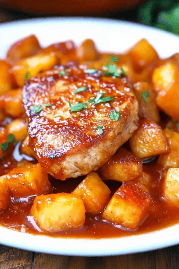 Pineapple Pork Chops