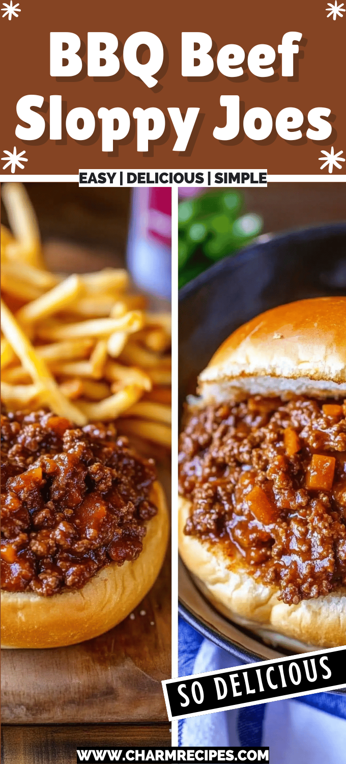 Easy BBQ Beef Sloppy Joes Recipe