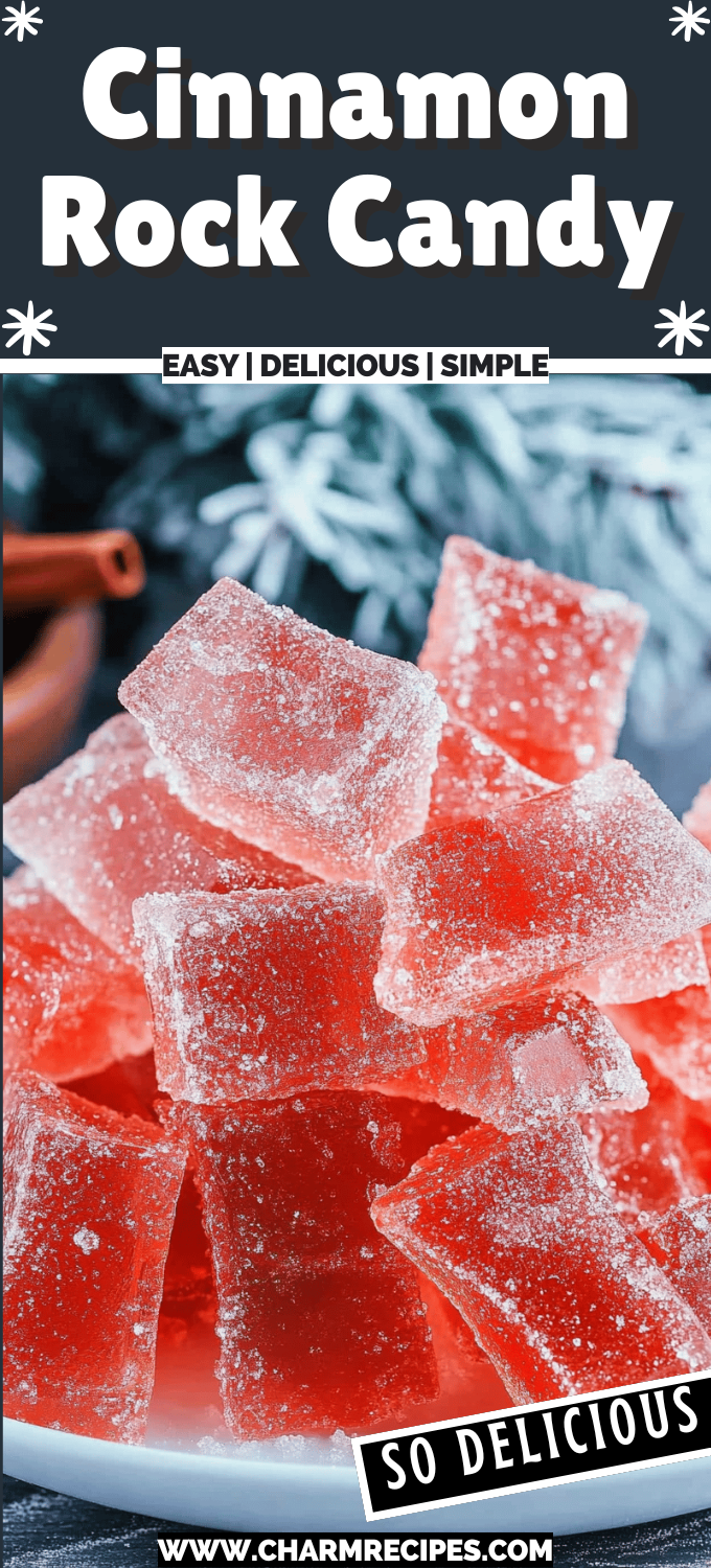 Easy Cinnamon Rock Candy Recipe