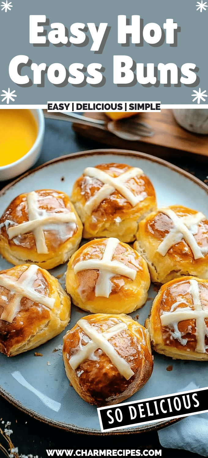 Easy Hot Cross Buns Recipe