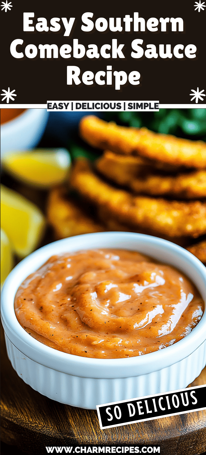 Easy Southern Comeback Sauce Recipe