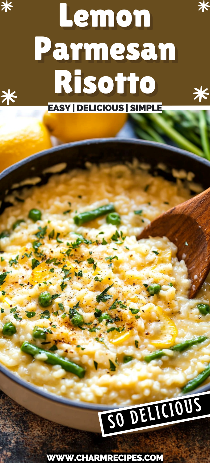Lemon Parmesan Risotto Recipe