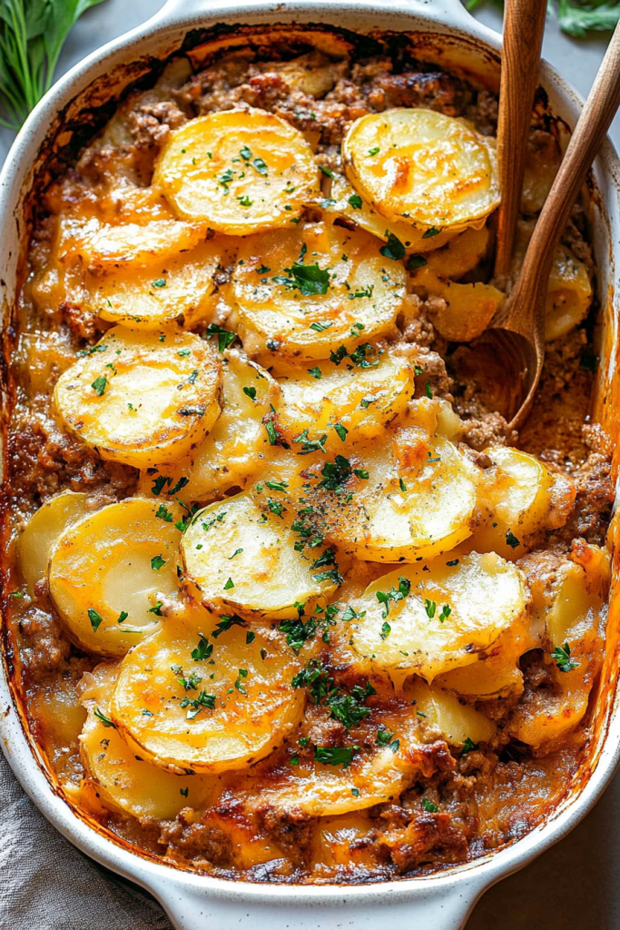 Meat and Potato Casserole Recipe
