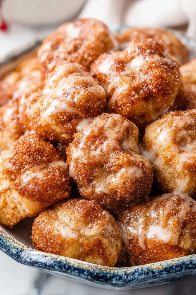 Delish Cinnamon Sugar Monkey Bread Bites
