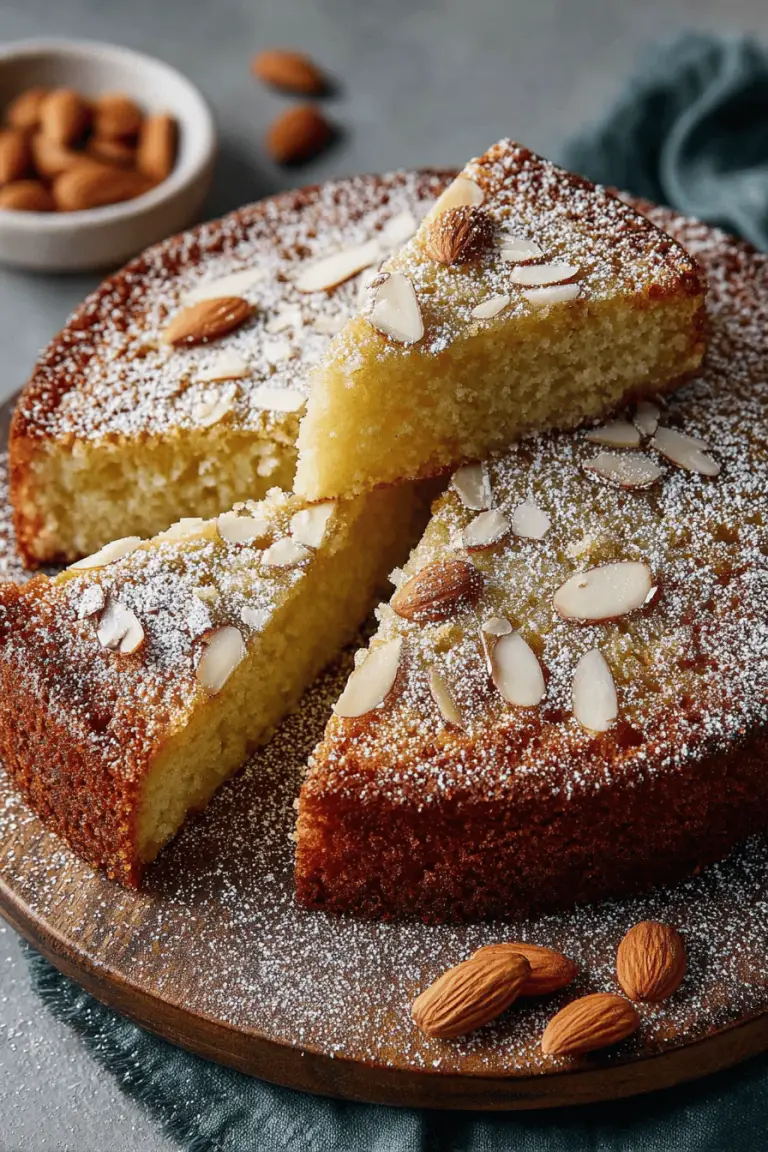 Easy Almond Cake Recipe