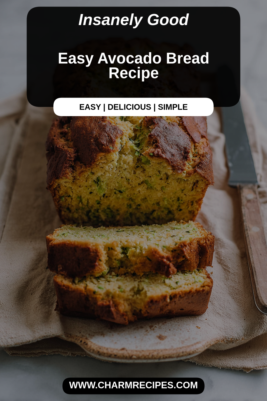 Easy Avocado Bread Recipe