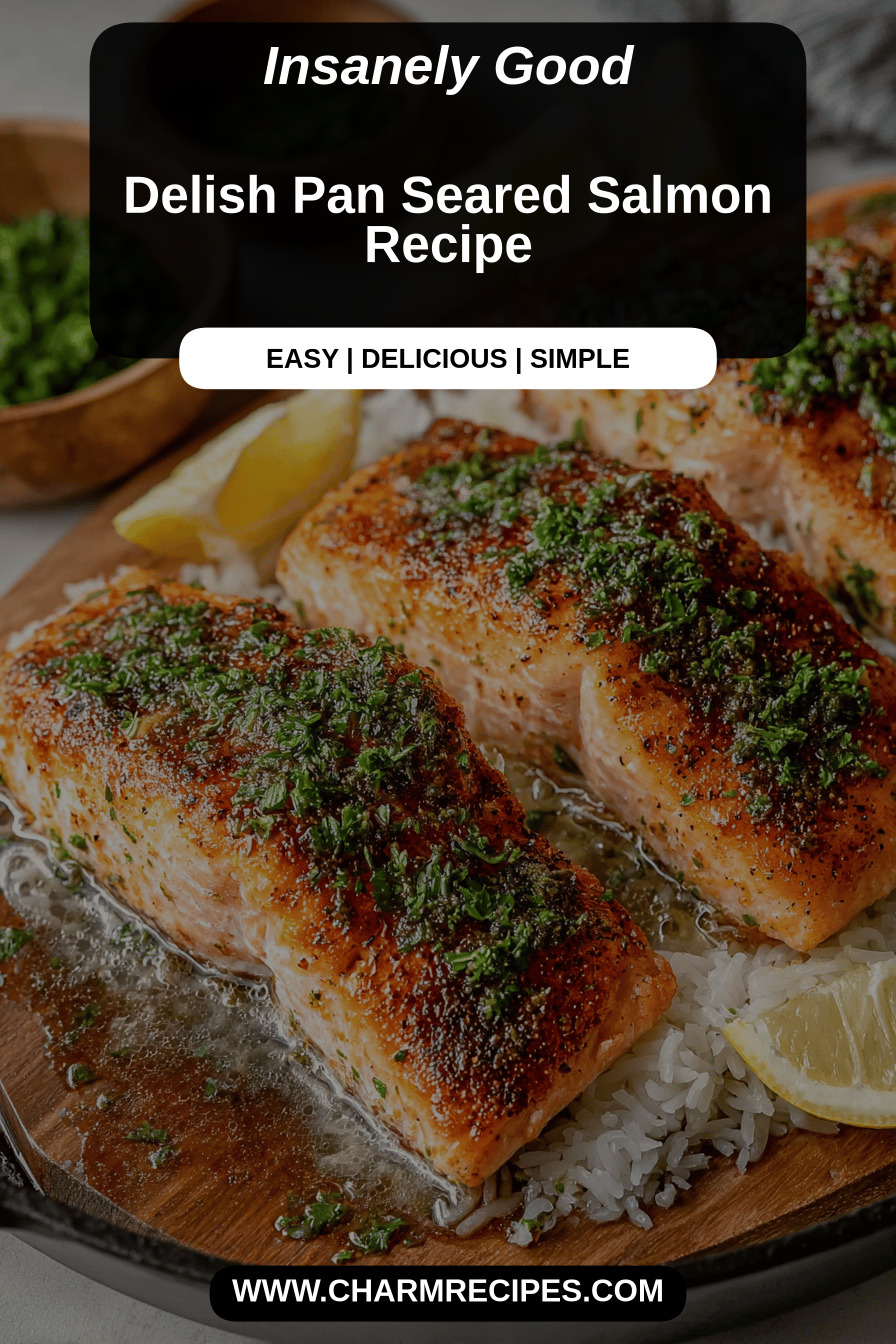 Delish Pan Seared Salmon Recipe