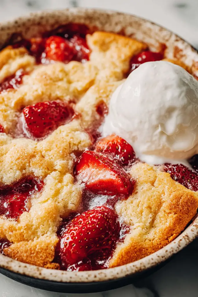 Delish Easy Strawberry Cobbler Recipes