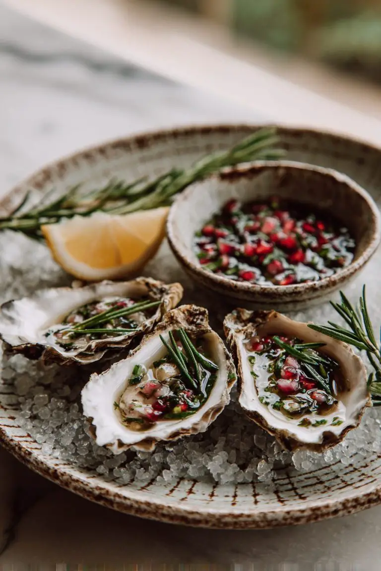 Oyster Mignonette Sauce Recipe
