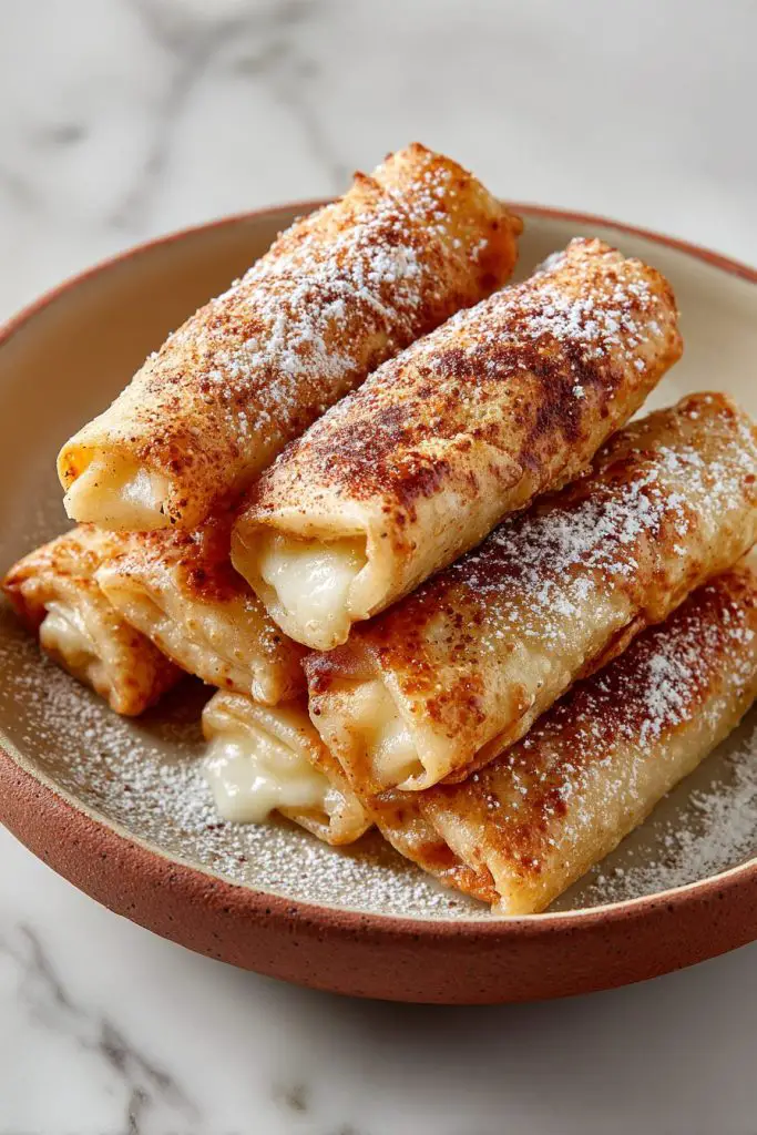 Apple Pie Egg Rolls