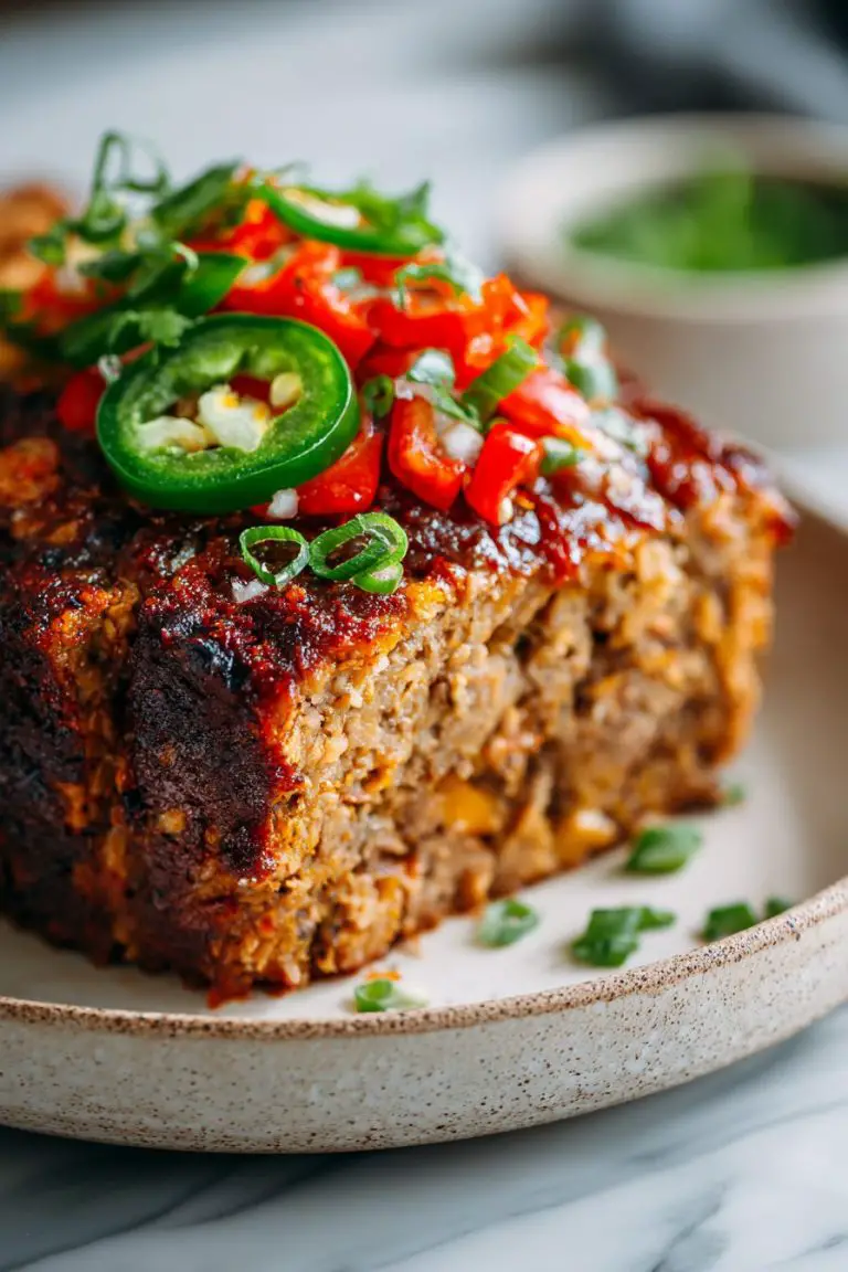 Easy Mexican Taco Meatloaf